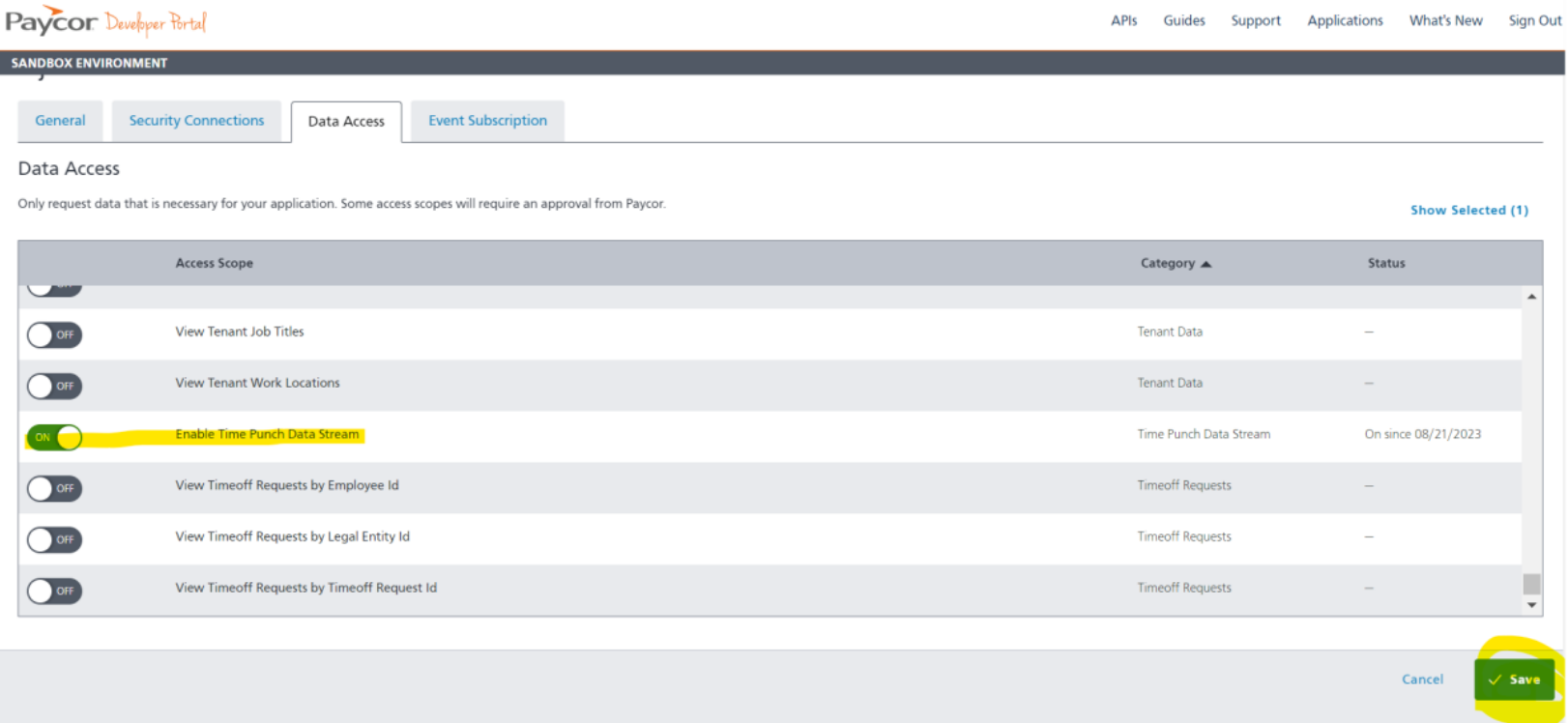 Paycor Developers Portal