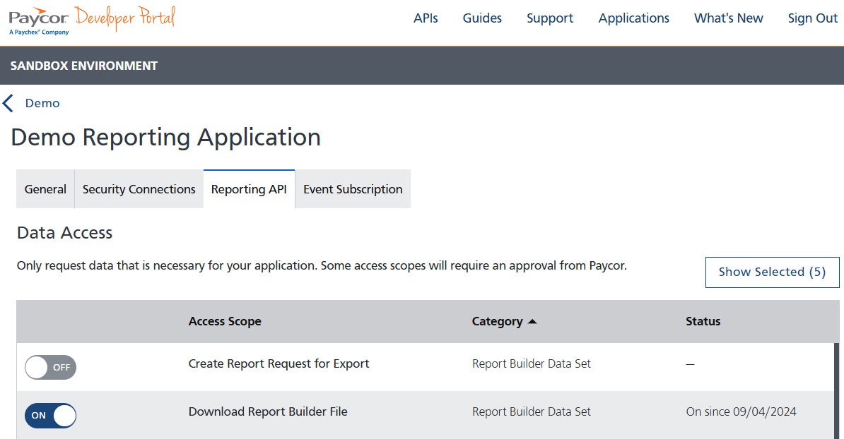 Paycor Developers Portal